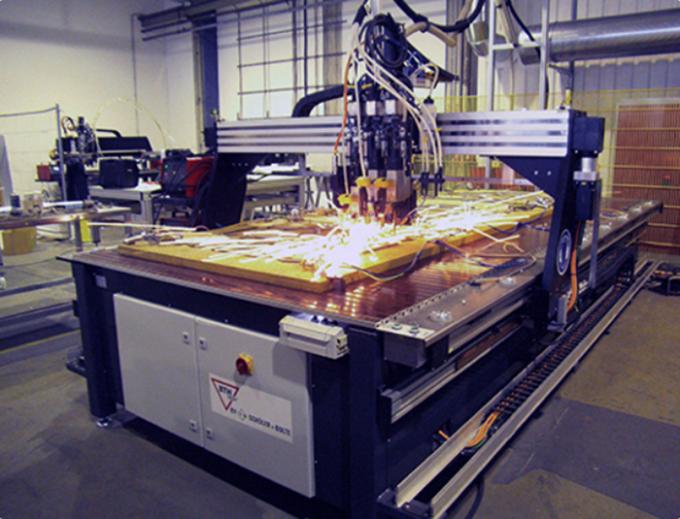 4000*1500*300mm CNC Stud Welding Machine With Customer - Specific Design