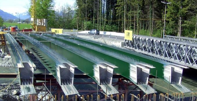 Shear Connectors on Bridge Support